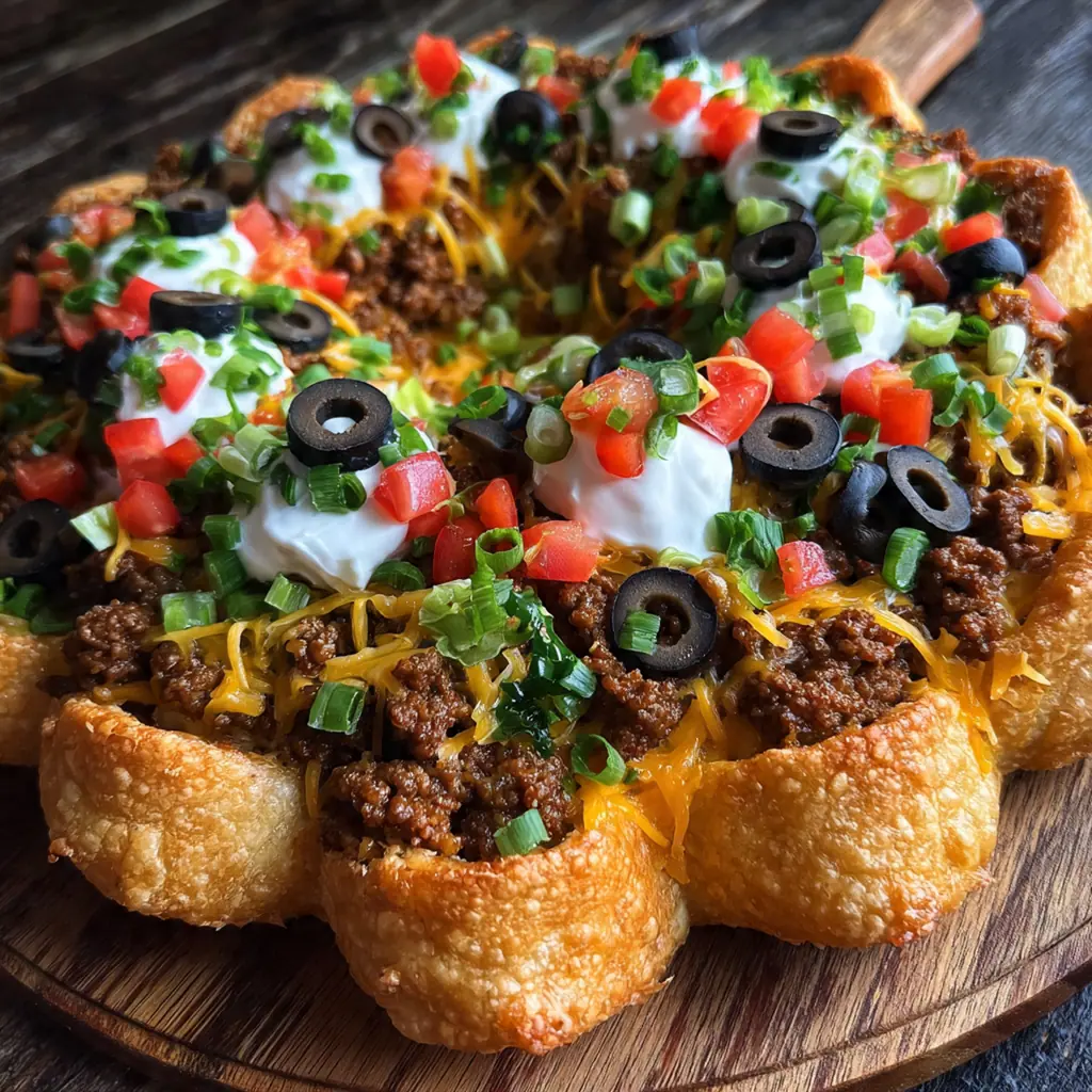 Easy Taco Ring: A Crowd-Pleasing Party Main Dish